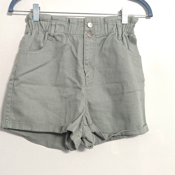 Love Tree | Shorts | Love Tree High Waisted Sage Green Jean Shorts ...
